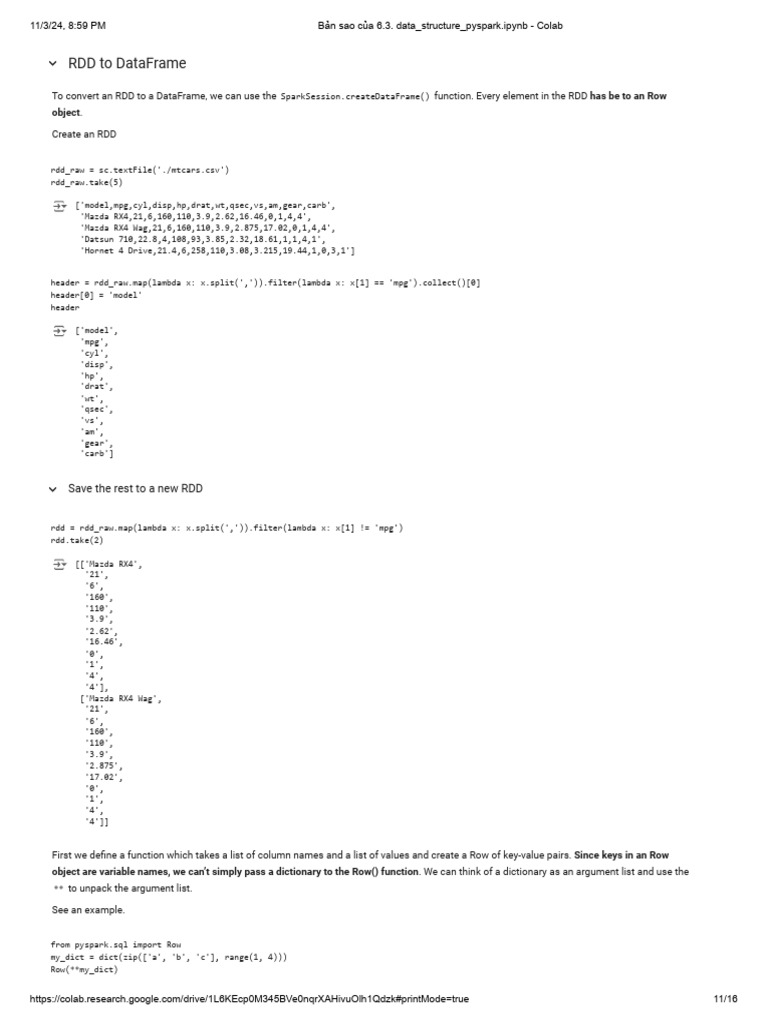 6 3 Data Structure Pyspark Ipynb Exercise Pdf Function Mathematics Software Engineering