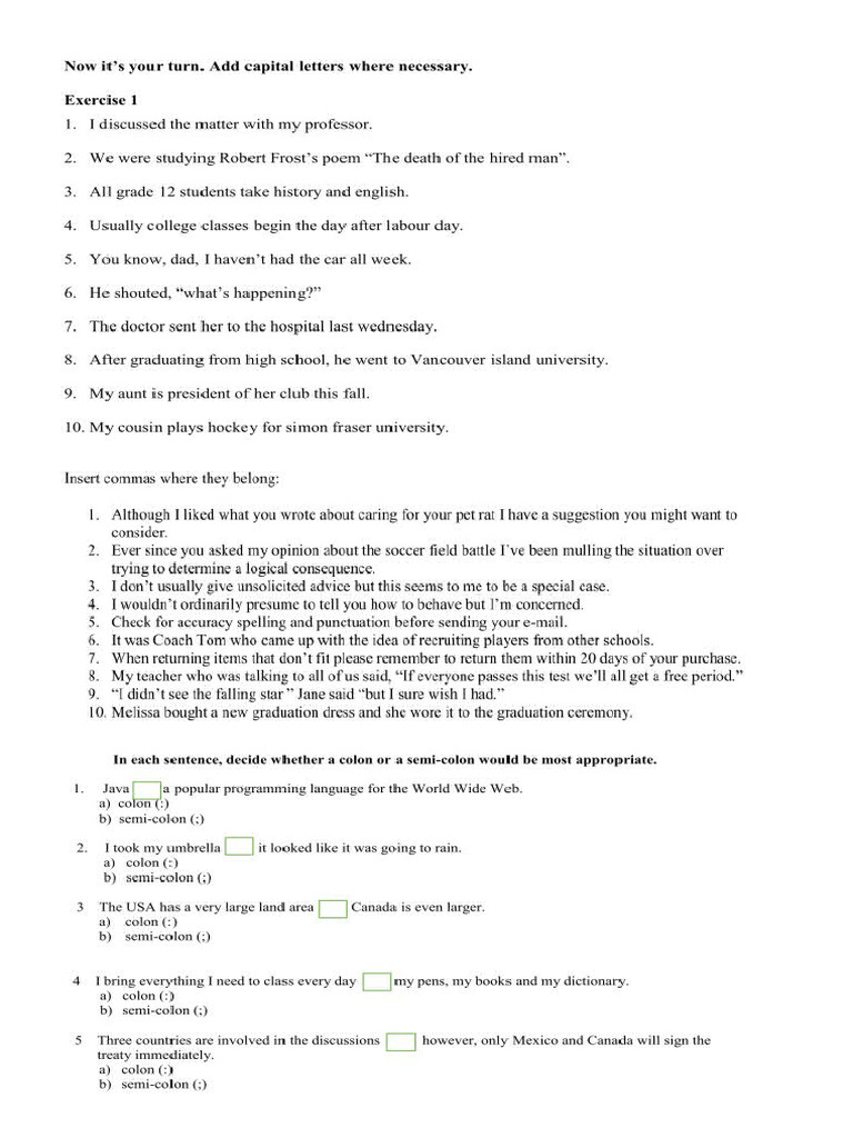 Capitalization & Punctuation M.syarif Hidayatulloh, 2024 | PDF Capitalization & Punctuation M.syarif Hidayatulloh, 2024 | PDF