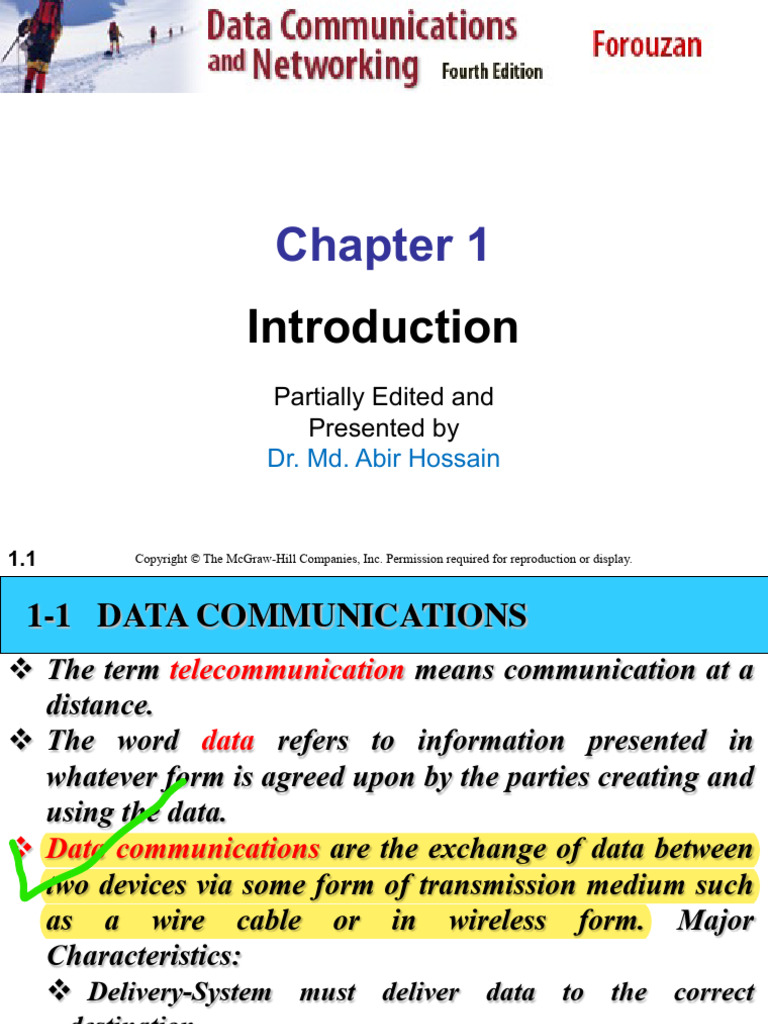 ch01 | PDF | Network Topology | Computer Network