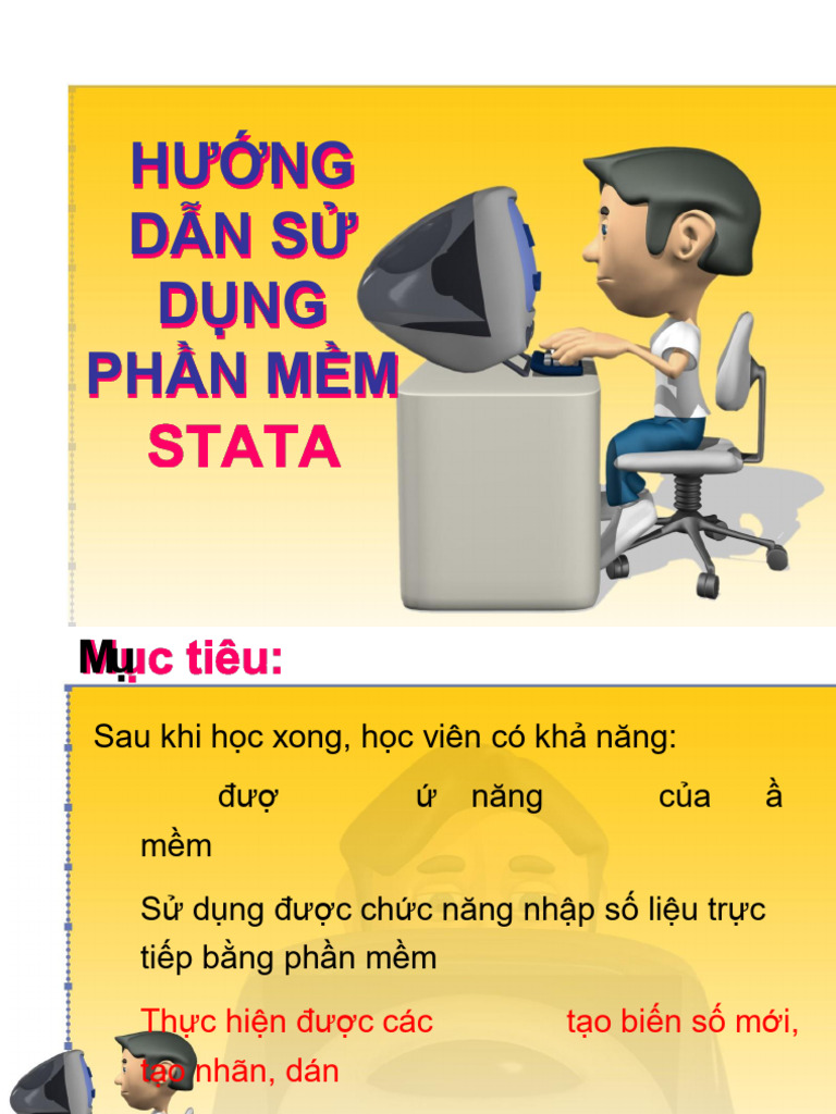 Huong Dan Su Dung Phan Mem Stata - Đã G P | PDF