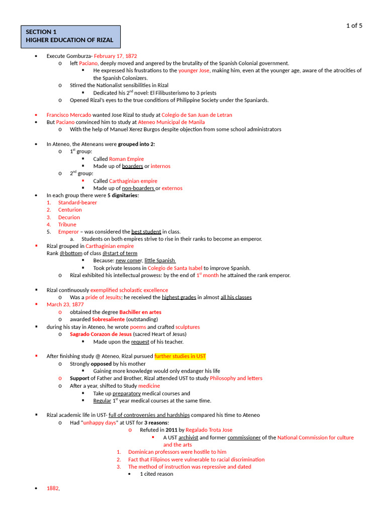 Midterm HISTORY Reviewer | PDF | Philippines