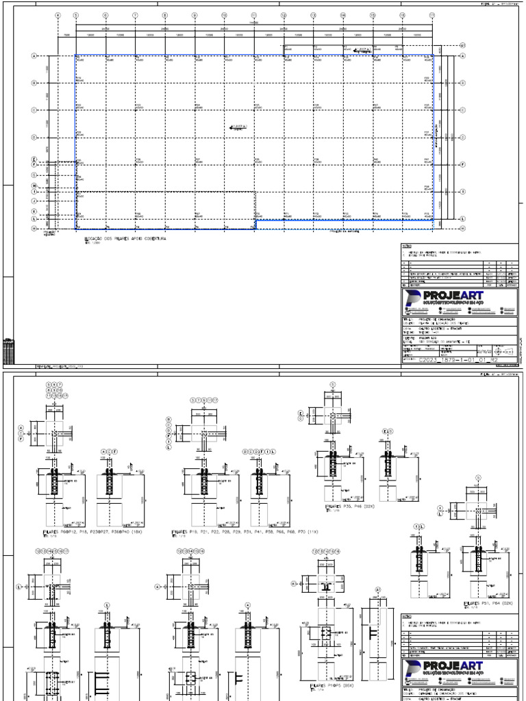 m2023 Montagem Estrutura Geral | PDF