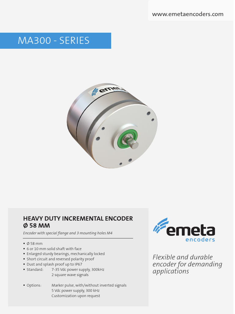 Data-Sheet-MA300-EN | PDF | Electrical Connector | Power Supply
