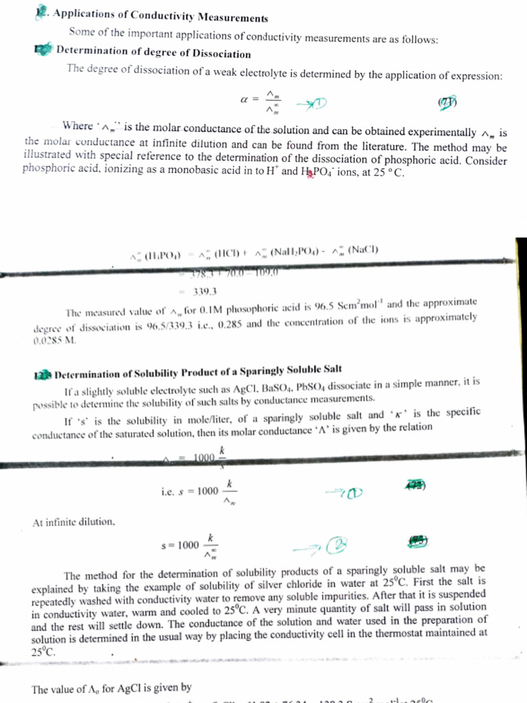Degree Of Dissociation Pdf Dissociation Chemistry Solubility