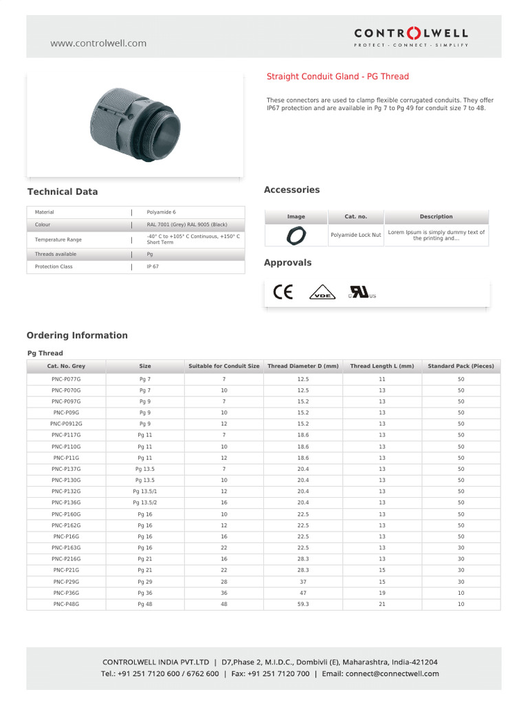 Controlwell MPDF | PDF | Manufactured Goods | Equipment