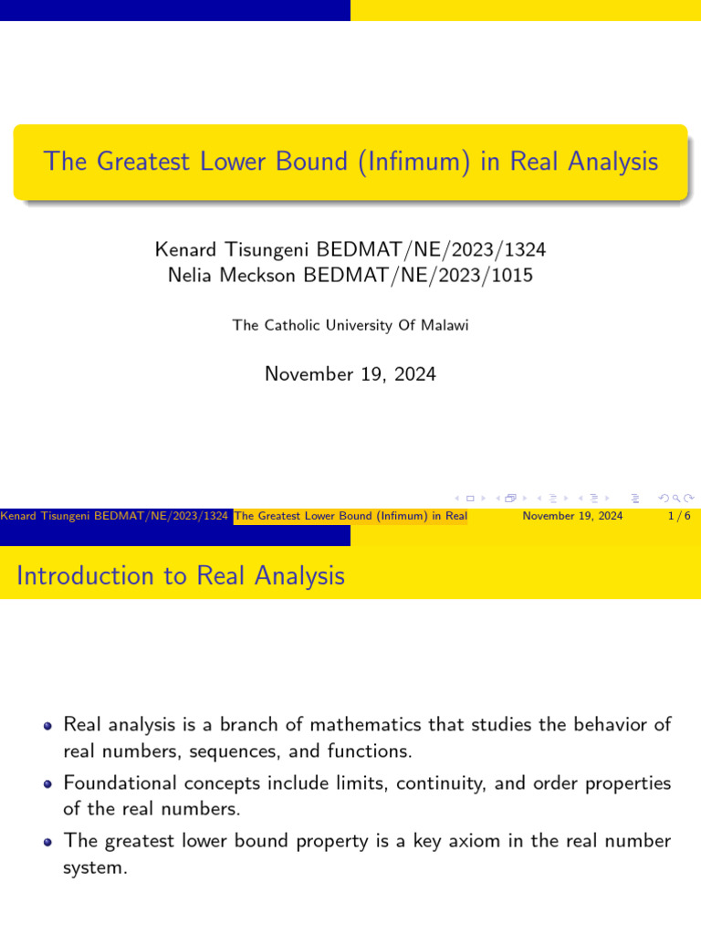 Real Analysis (3) | PDF | Real Analysis | Mathematical Logic