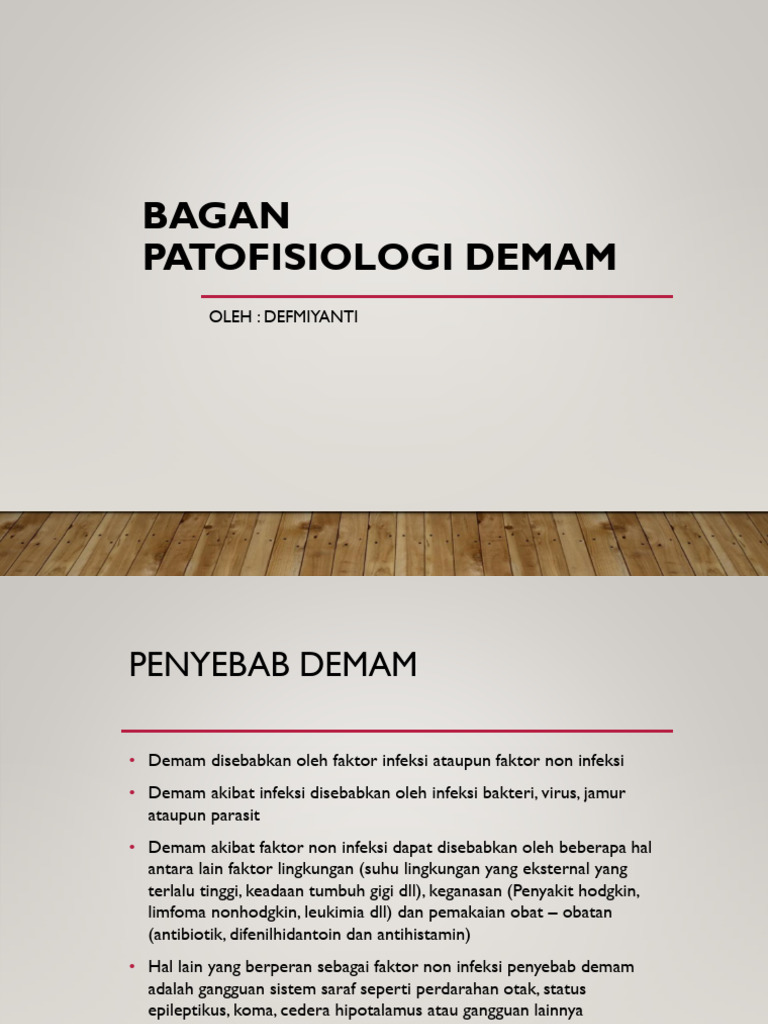 Patofisiologi dan Penyebab Demam | PDF