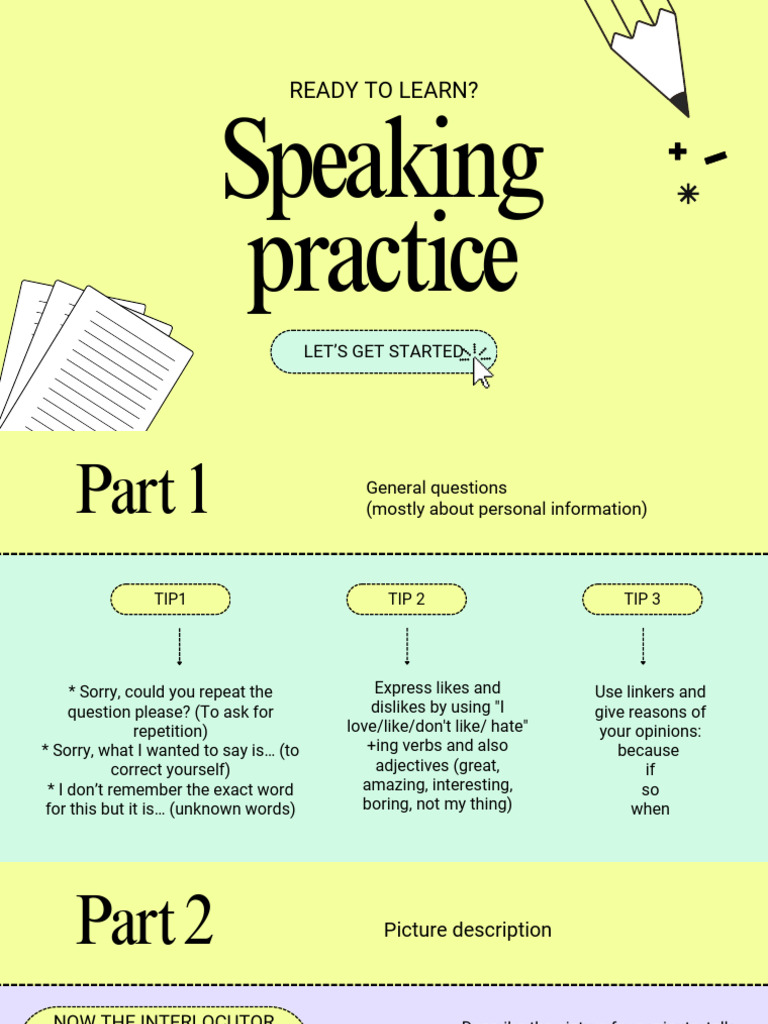 Speaking Practice - 20240827 - 174027 - 0000 | PDF | Semantic Units ...