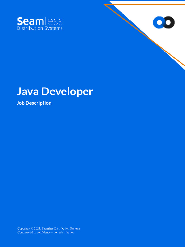 Job Description - Sr. Java Developer | PDF | No Sql | Computing