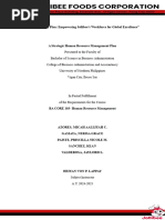 Jollibee Operations and Process Analysis | PDF | Menu | Hamburgers