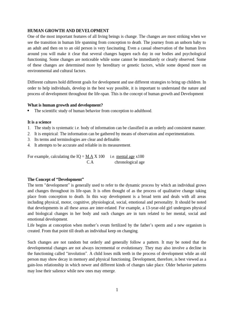 PSY 310 part 1 | PDF | Developmental Psychology | Child Development