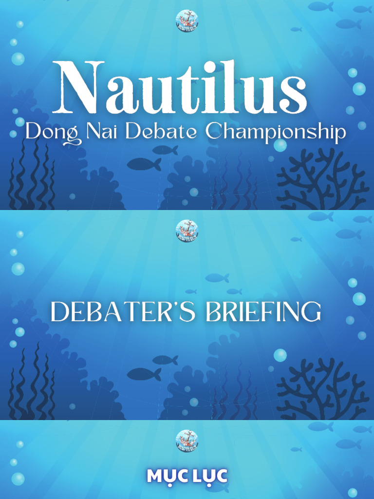 DNDC 2024 Debater's and Adjudicators' Briefing | PDF