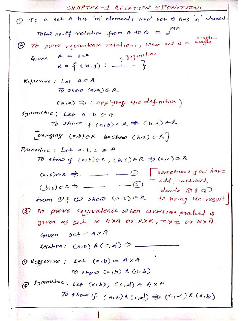 Chapter 1 To 4 Formula With Steps and Approaches. | PDF