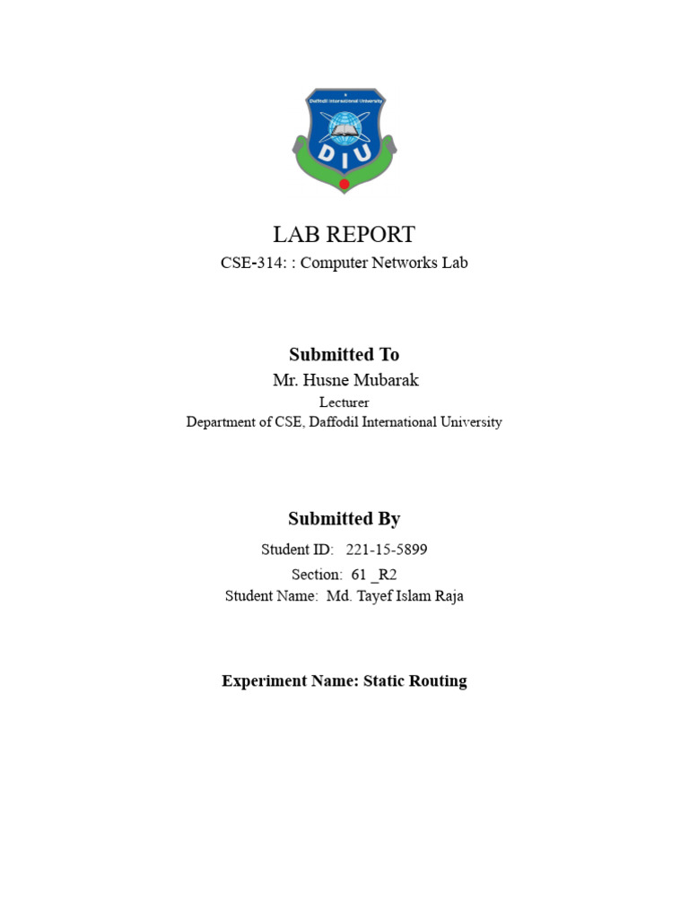 Lab Report 2 | PDF | Ip Address | Computer Network Lab Report 2 | PDF | Ip Address | Computer Network