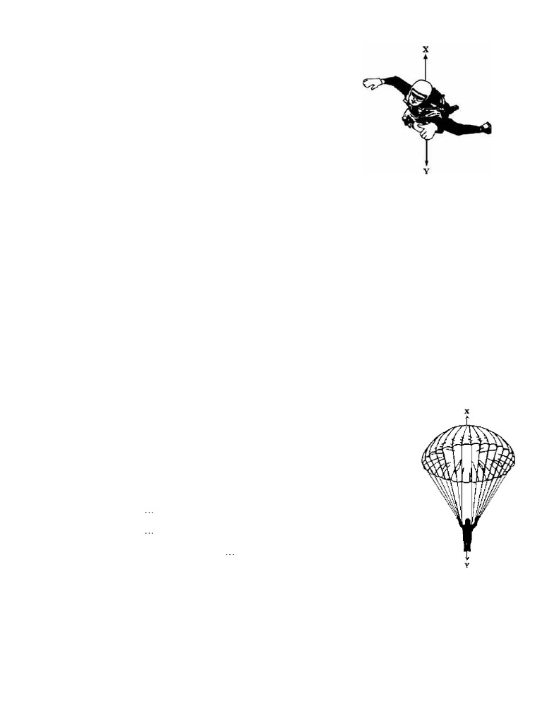 Terminal Velocity Exam Questions | PDF | Parachuting | Force