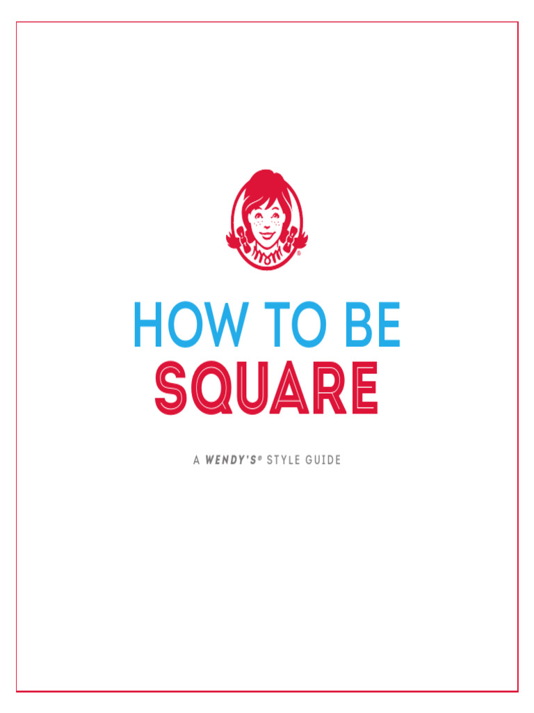 Wendys 2018 | PDF | Graphic Design
