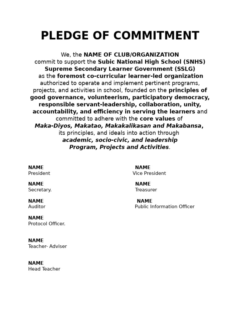 Pledge-of-Commitment | PDF