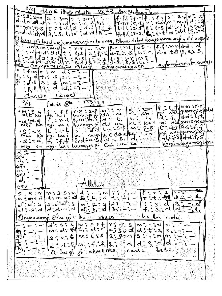 bulletin 28th Sunday yr b | PDF