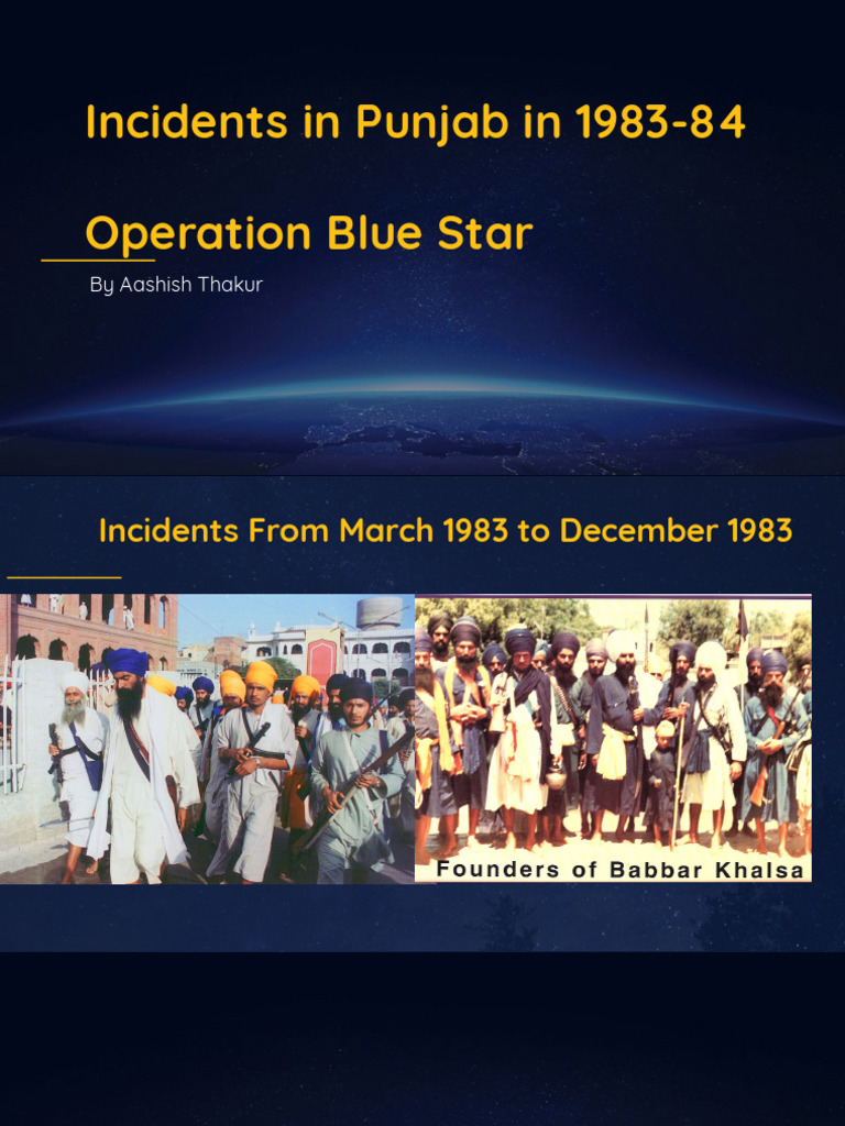 Punjab News Articles 1983-1984 | PDF