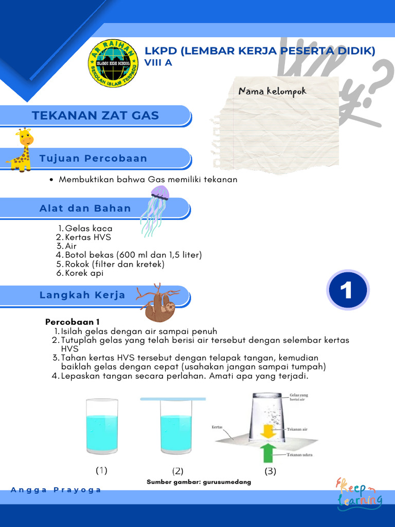 LKPD Tekanan GAS (1) | PDF