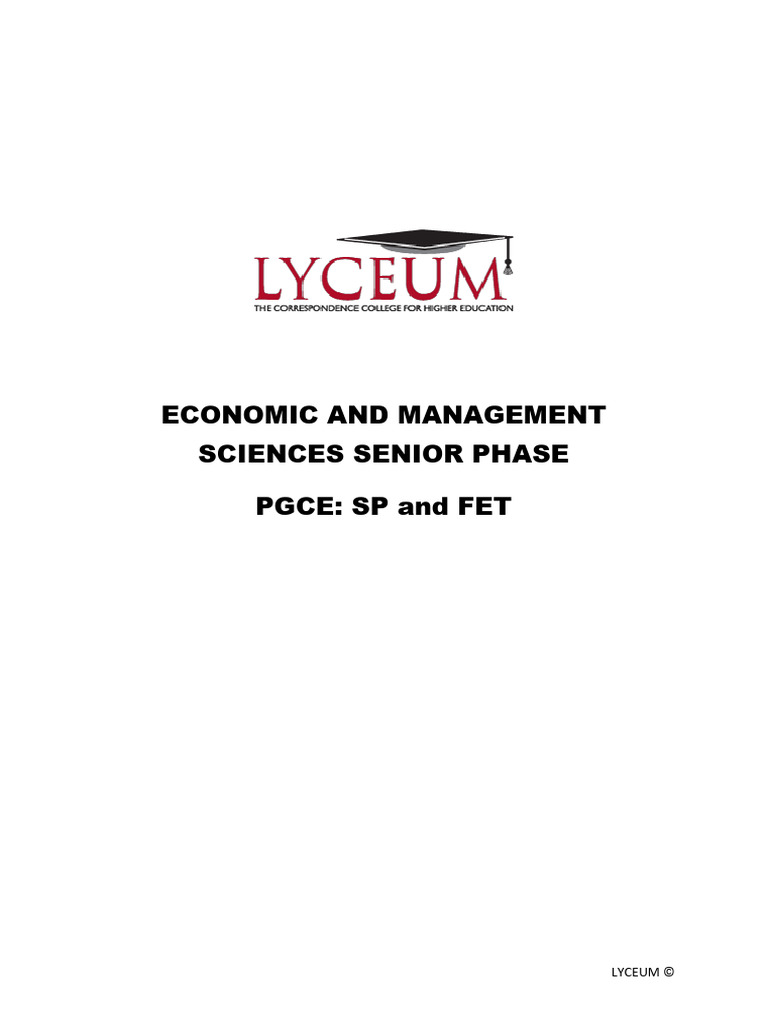 EMS Study Guide Lyceum 2024 | PDF | Learning | Teaching Method