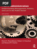 Handbook On Theories of Governance | PDF | Governance | Theory