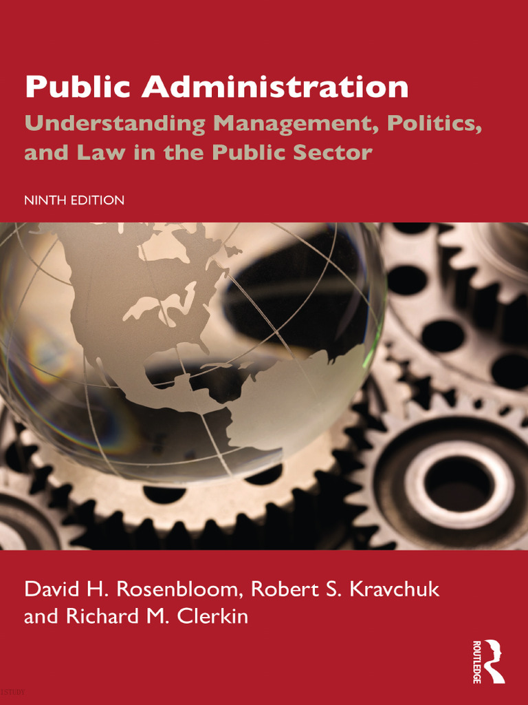 Rosenbloom Etal_ 9e2022 PA _ Management, Politics, & Law in the Public ...