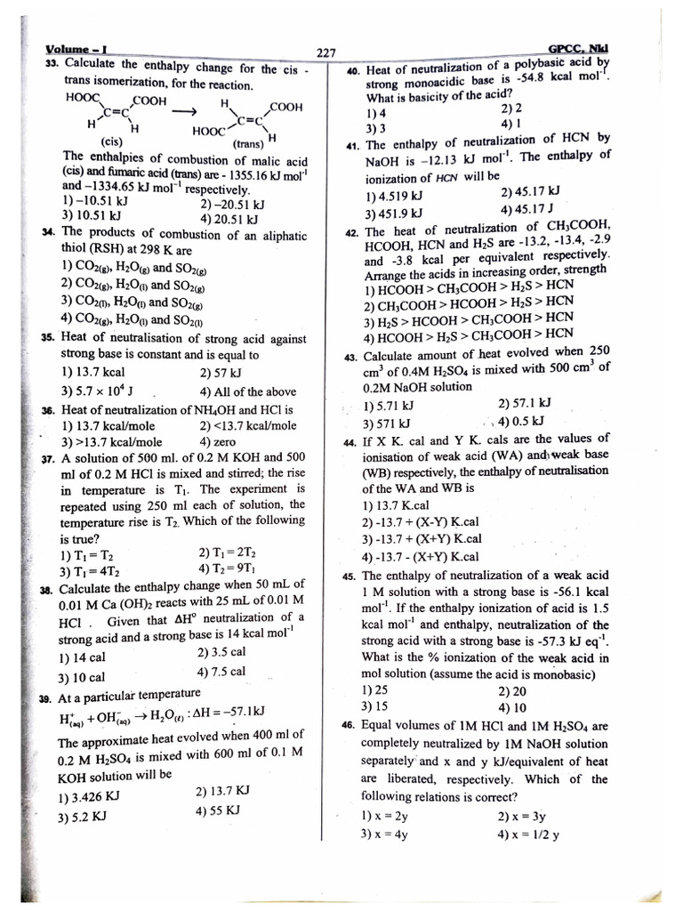 Thermodynamics 3 | PDF | Physical Chemistry | Chemical Substances
