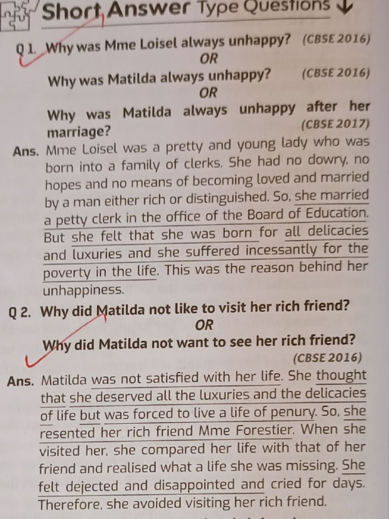 The Necklace Chapter Notes | PDF