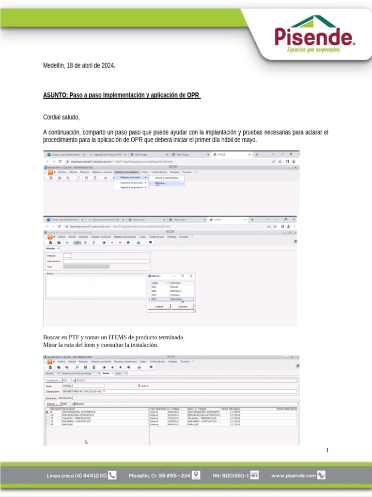 Paso A Paso Aplicacion de OPR | PDF