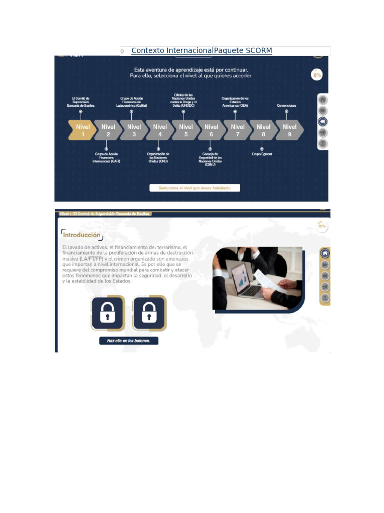 Cursos de la UIAF sobre Gafilat | PDF