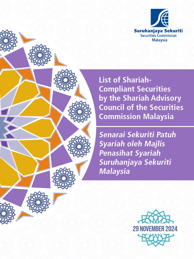 List of Shariah-Compliant Securities | PDF | Securities (Finance ...