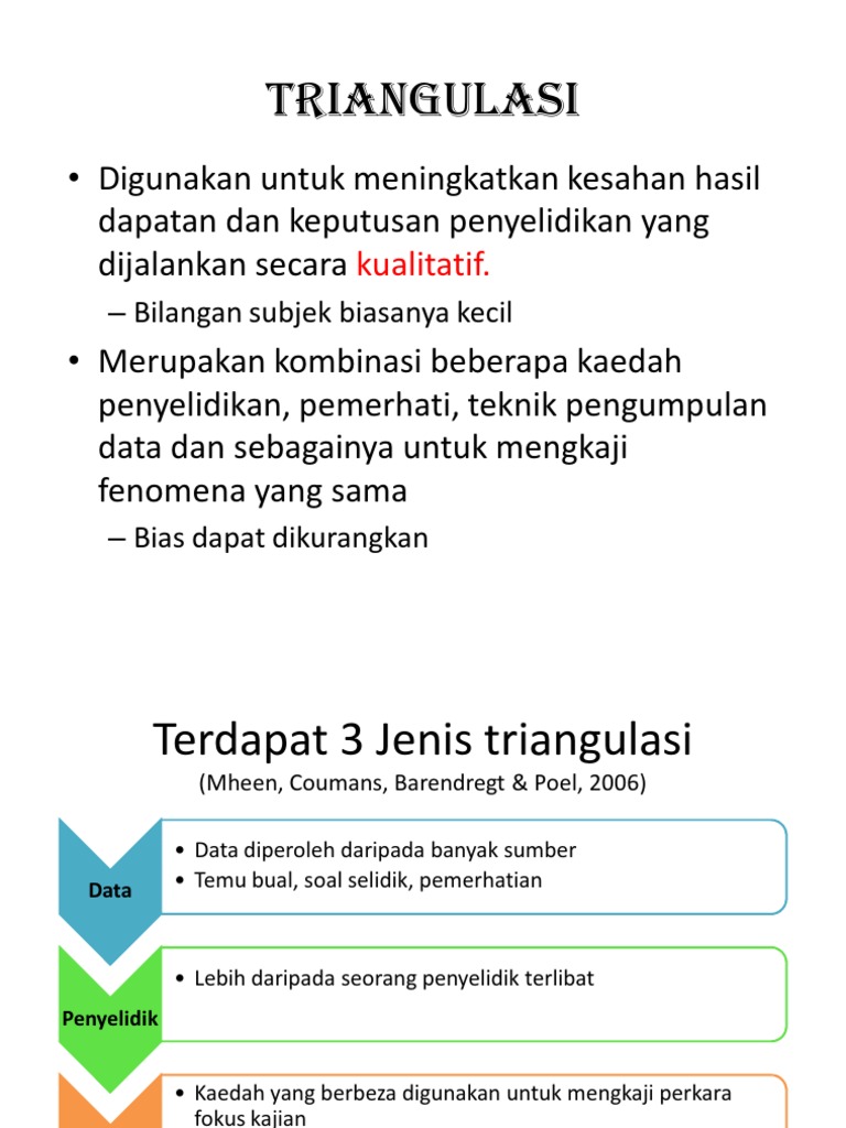 Triangulasi Data | PDF