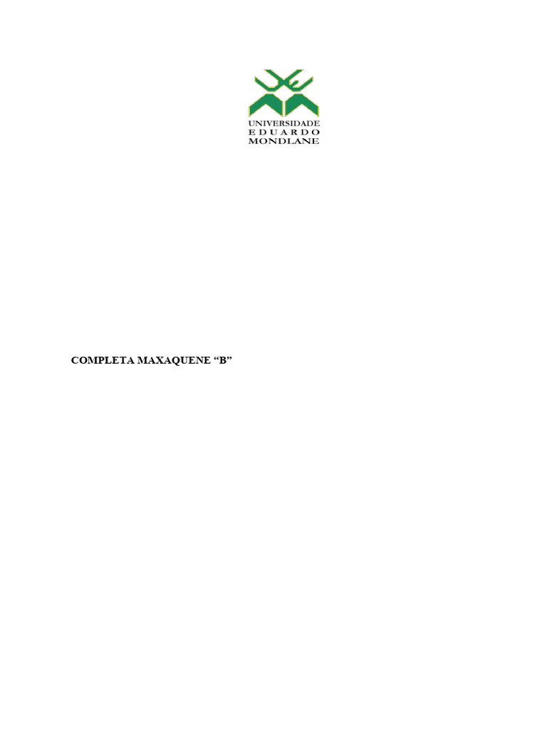 Relatório de Estágio na Escola Maxaquene B | PDF | Pedagogia | Estatísticas