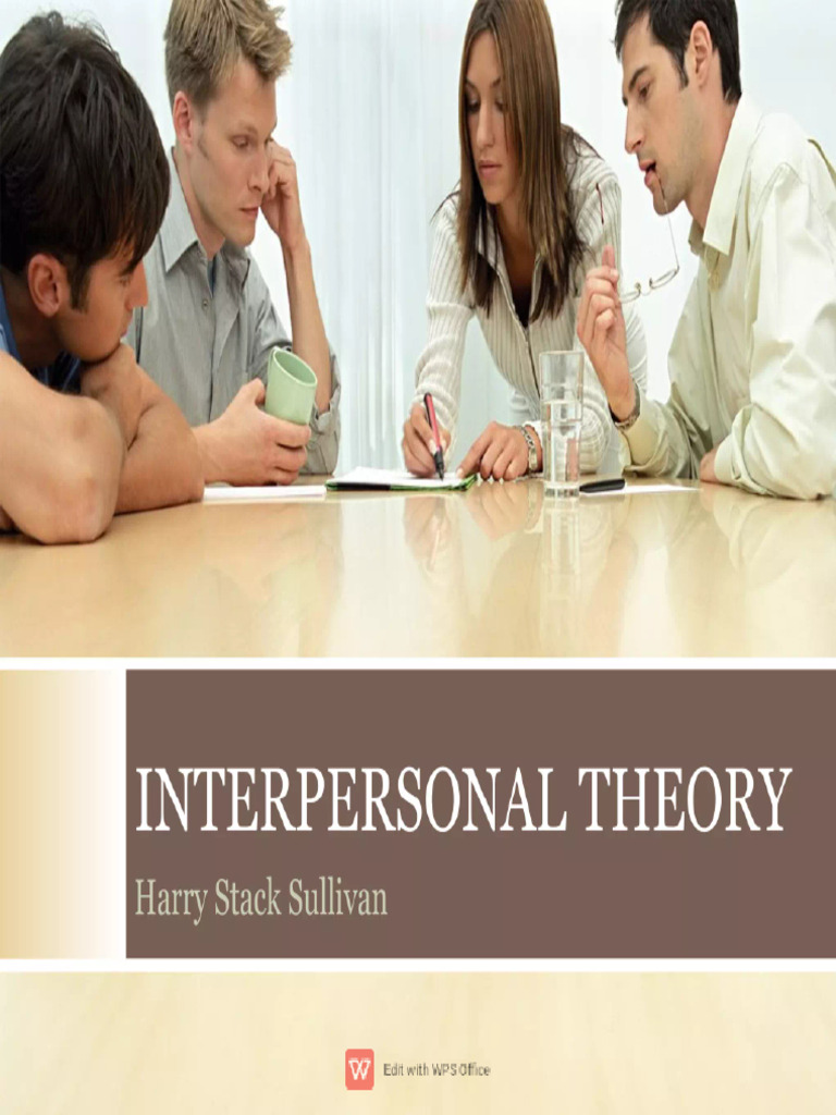 Interpersonal Theory | PDF
