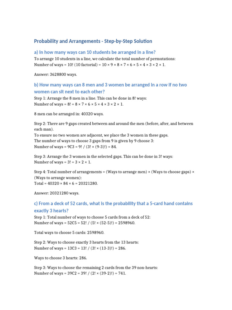 Probability_and_Arrangements_Step_by_Step | PDF