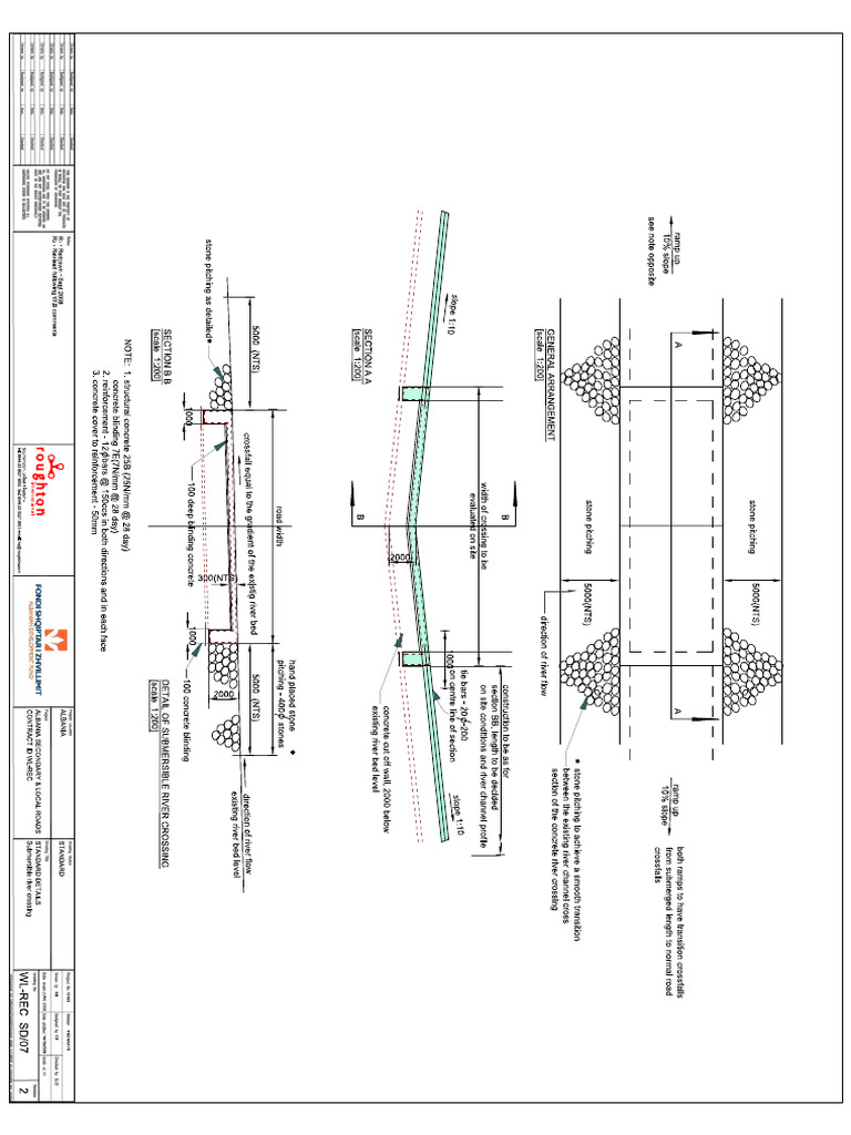 07 SD-Submersible River Crossing General Arrangement | PDF