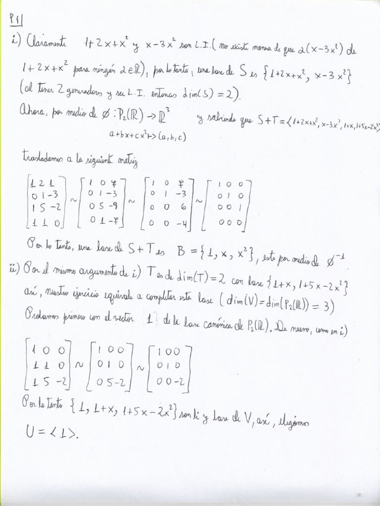 Pauta Prueba 2 | PDF