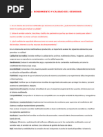 Vocabulario y Ejercicios sobre Bienestar | PDF | Determinantes de la ...