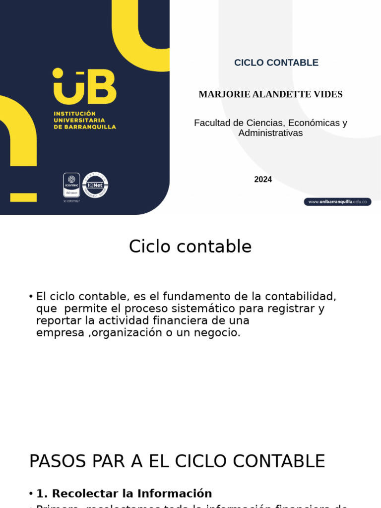 Ciclo Contable | PDF