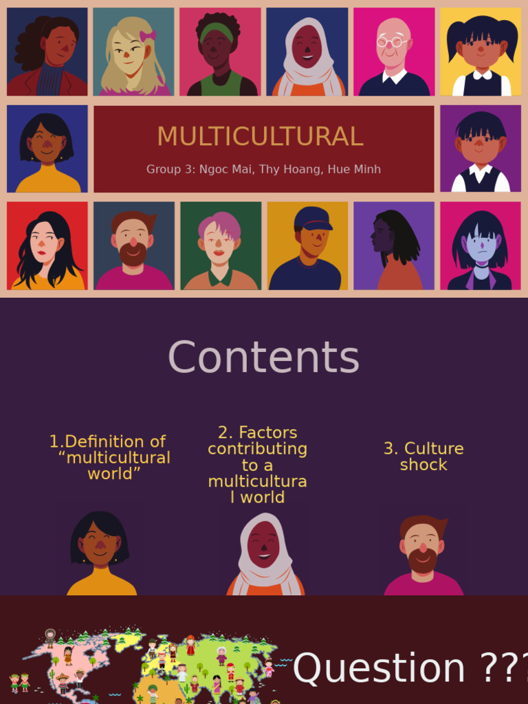 Colorful Culture and Communication Presentation | PDF | Multiculturalism | Globalization