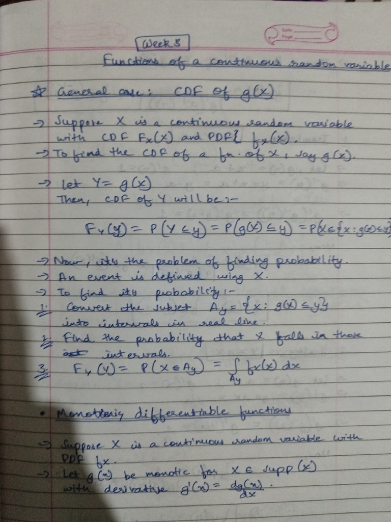 Stats 2 - Week 5 - Parampreet Singh | PDF