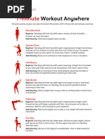 SAIL Level 2 Standing Exercises Guide | PDF | Chair