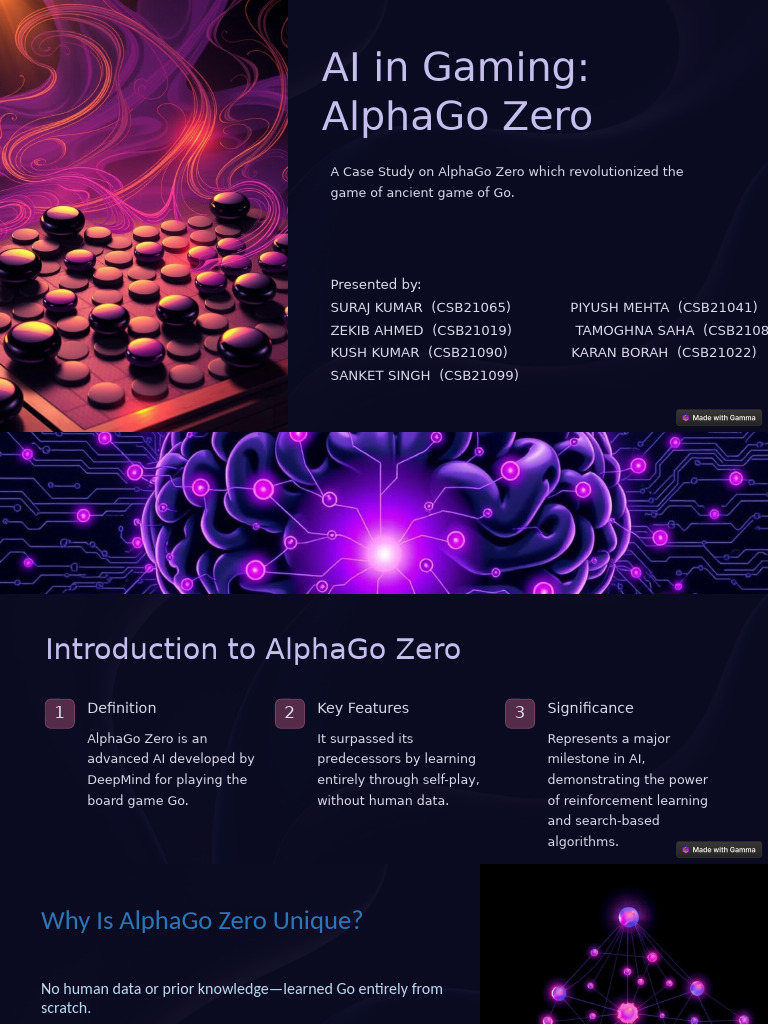 Case Study on AlphaGo Zero | PDF | Artificial Intelligence ...