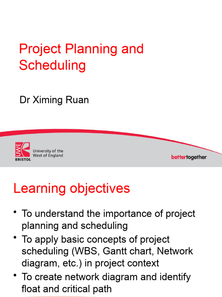 5 Project Planning and Scheduling - Tagged | PDF | Operations Research ...