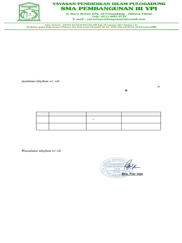 Surat Edaran KBM disaat ANBK_2024 349 | PDF