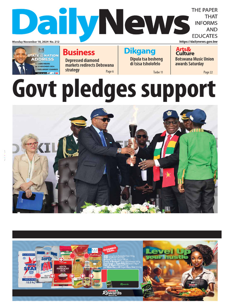 Botswana's World Children's Day 2024 | PDF