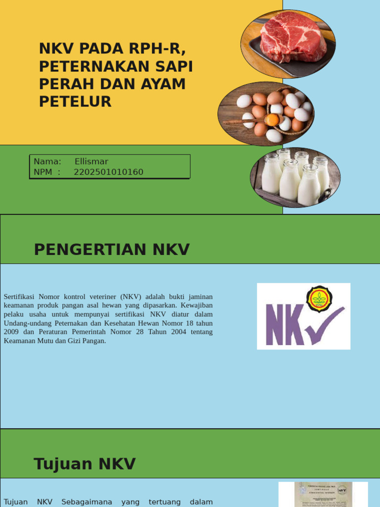 NKV dalam Peternakan Sapi dan Ayam | PDF
