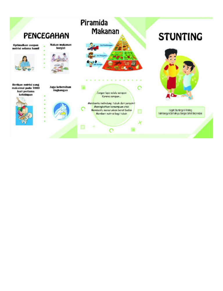 Leaflet Stunting | PDF