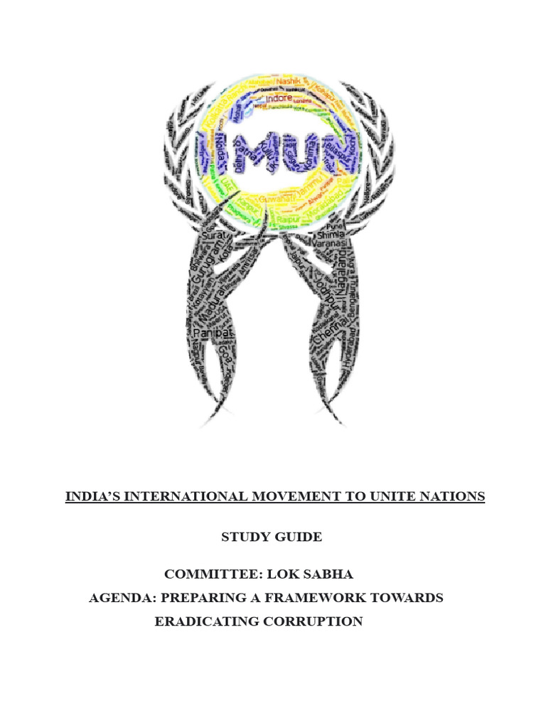 LOK SABHA - Preparing A Framework Towards Eradicating Corruption | PDF | Corruption | Bribery